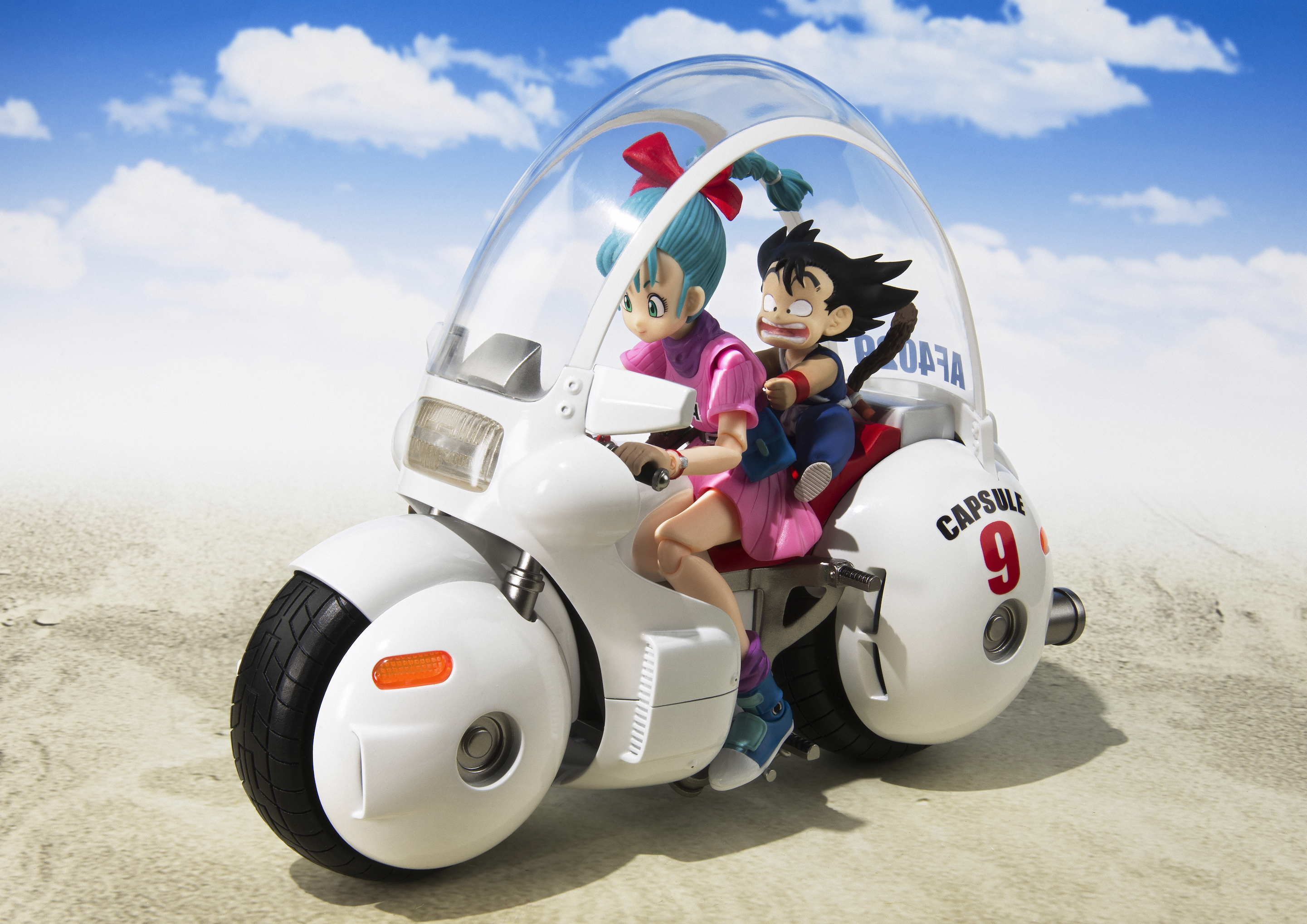 Dragon Ball BULMA‘S MOTORCYCLE -HOIPOI CAPSULE No.9 BANDAI Tamashii