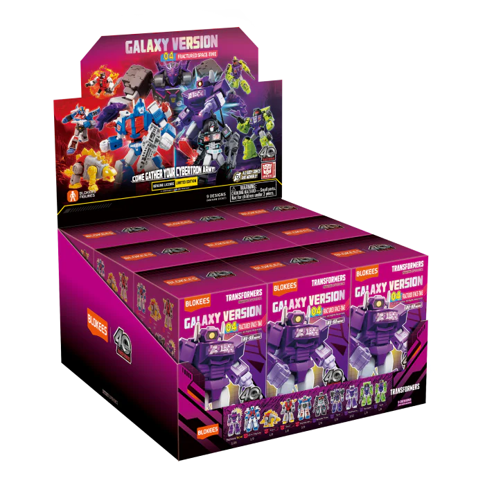 Transformers Galaxy Version 4 Fractured Space-Time Blokees Mini Model