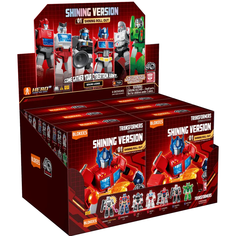 Transformers Shining Version 1 Shining Roll Out Blokees Mini Model Kit
